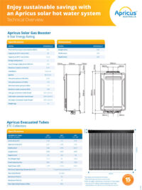 Brochures, Manuals & Spec Sheets - Apricus Australia